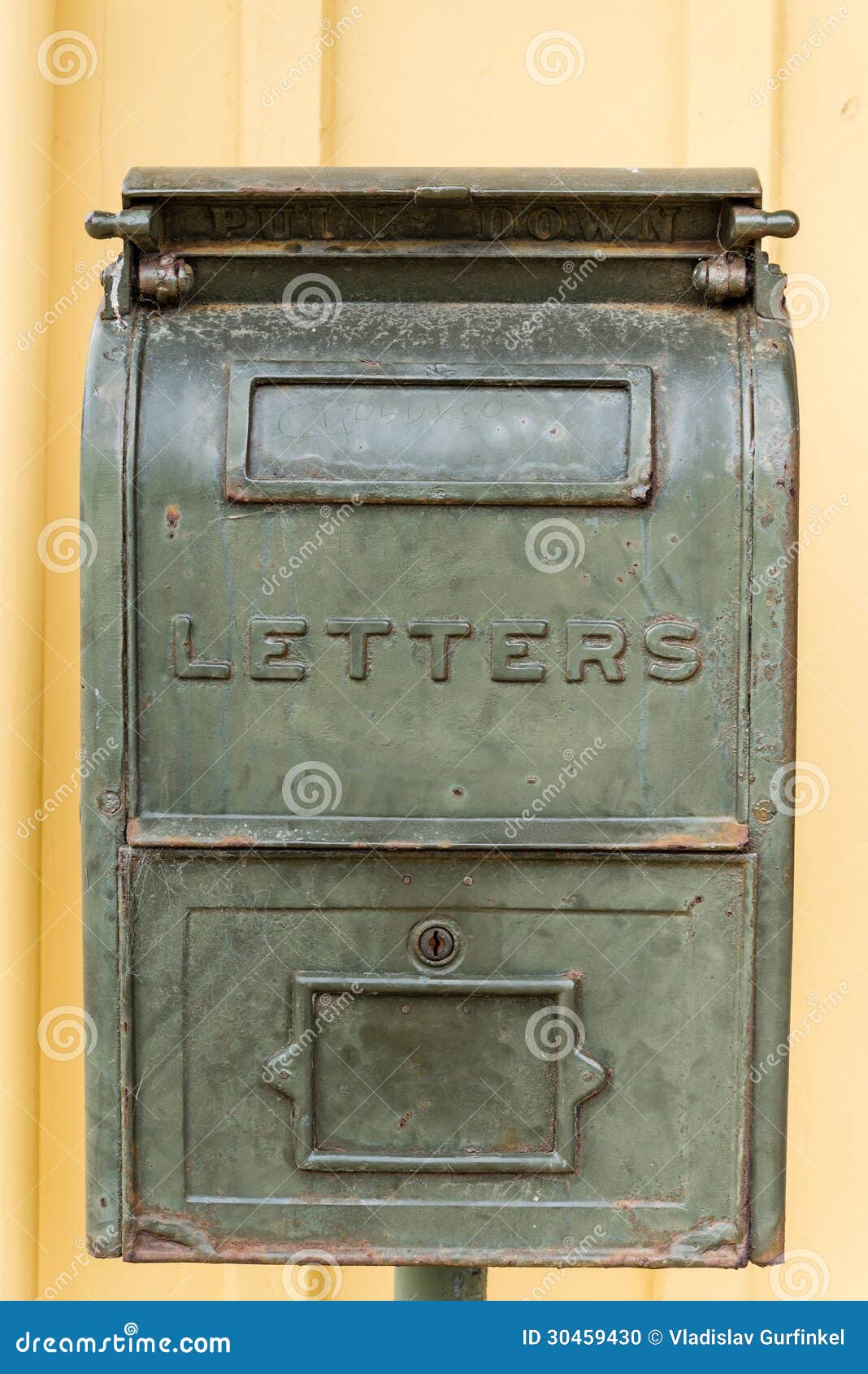 Old letters box stock photo. Image of grunge, mailing - 30459430