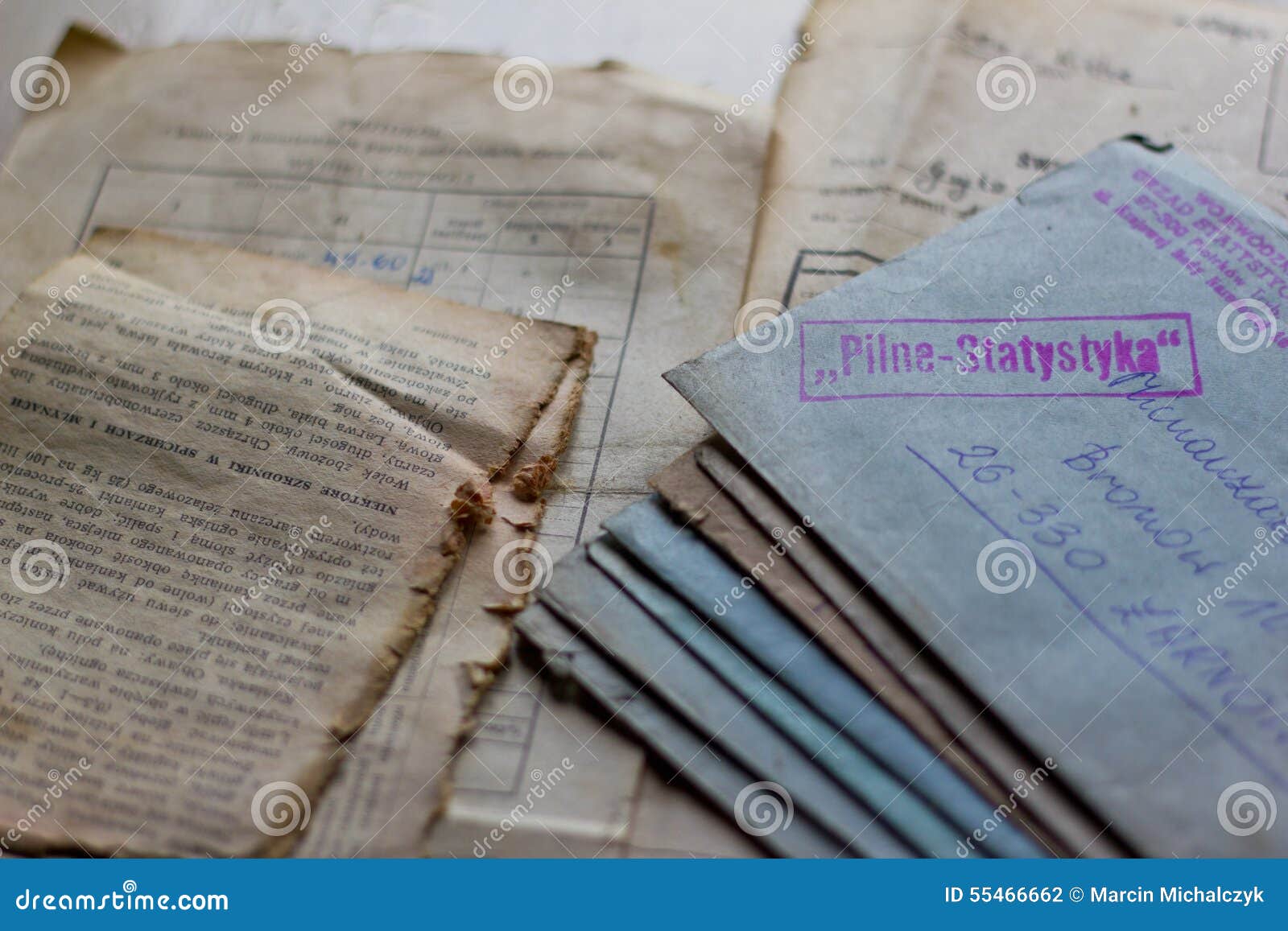 Old letters and documents stock photo. Image of documents - 55466662