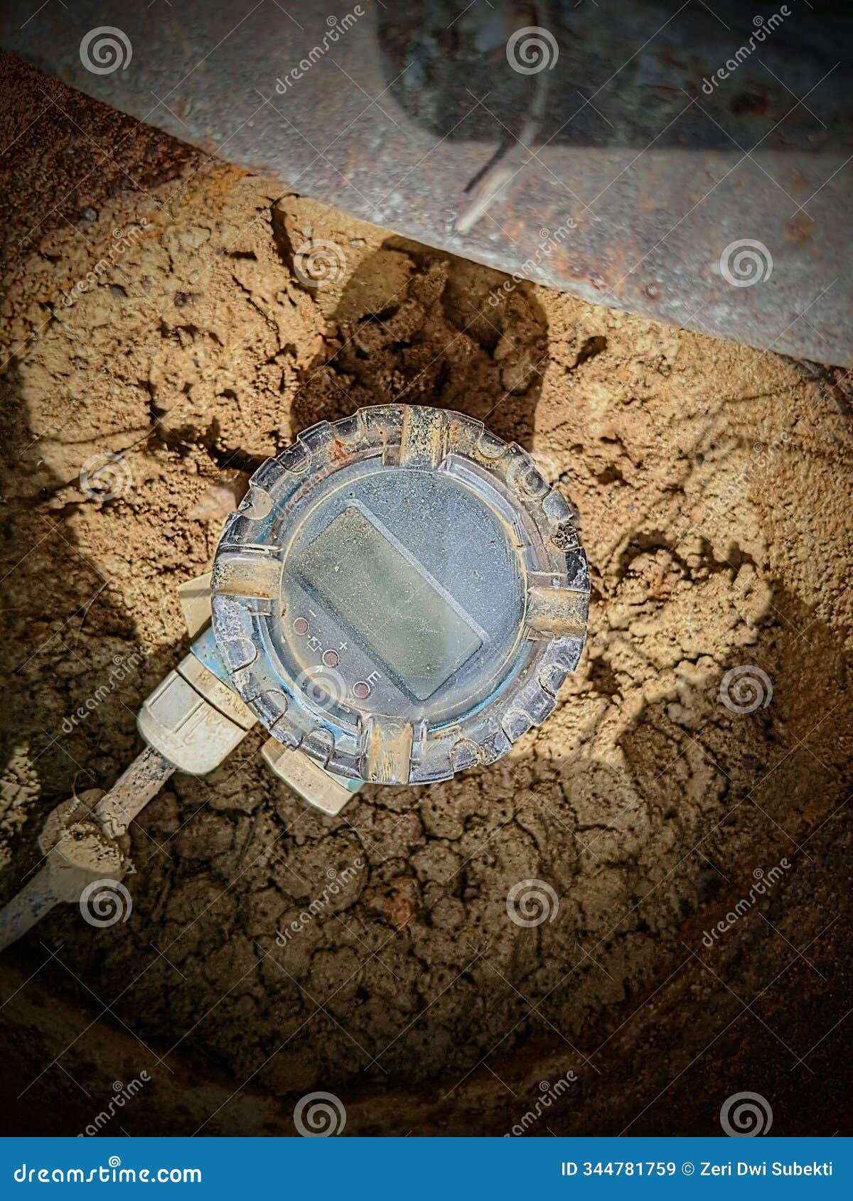 Old Level Sensor that Has Been Damaged Stock Image - Image of damaged ...