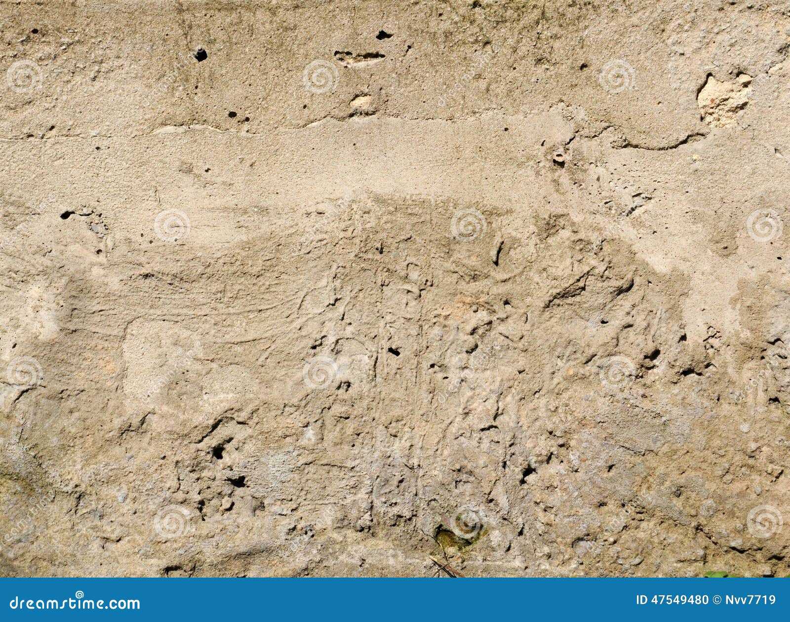 Old Leveled Concrete Surface Stock Photo - Image of bedrock, texture ...