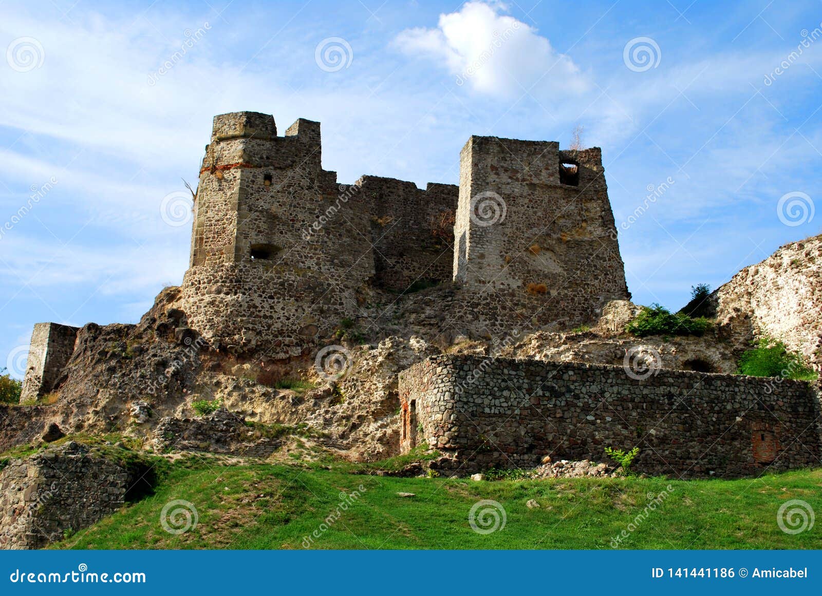The old Levice castle stock photo. Image of historic - 141441186