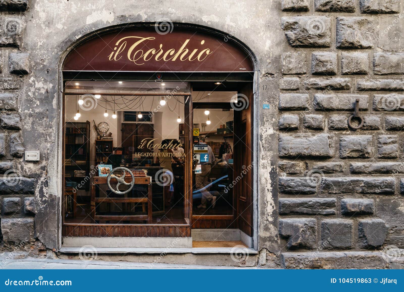 Old library storefront editorial stock photo. Image of europe - 104519863