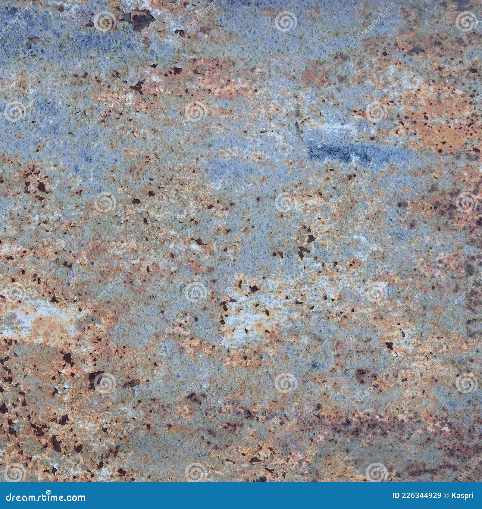 Old Light Blue Painted Grey Rusty Rustic Rust Iron Metal Background ...