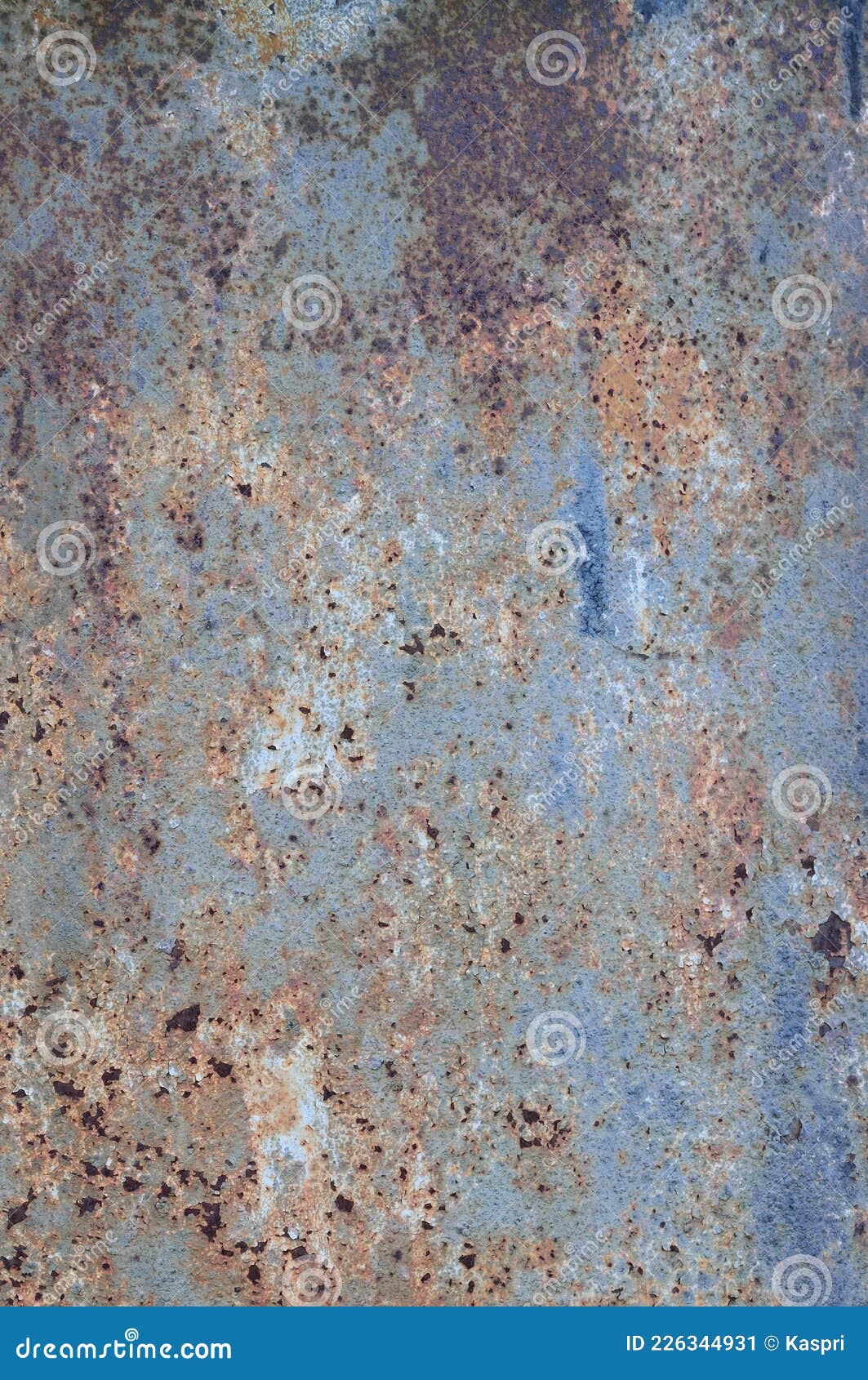 Old Light Blue Painted Grey Rusty Rustic Rust Iron Metal Background ...