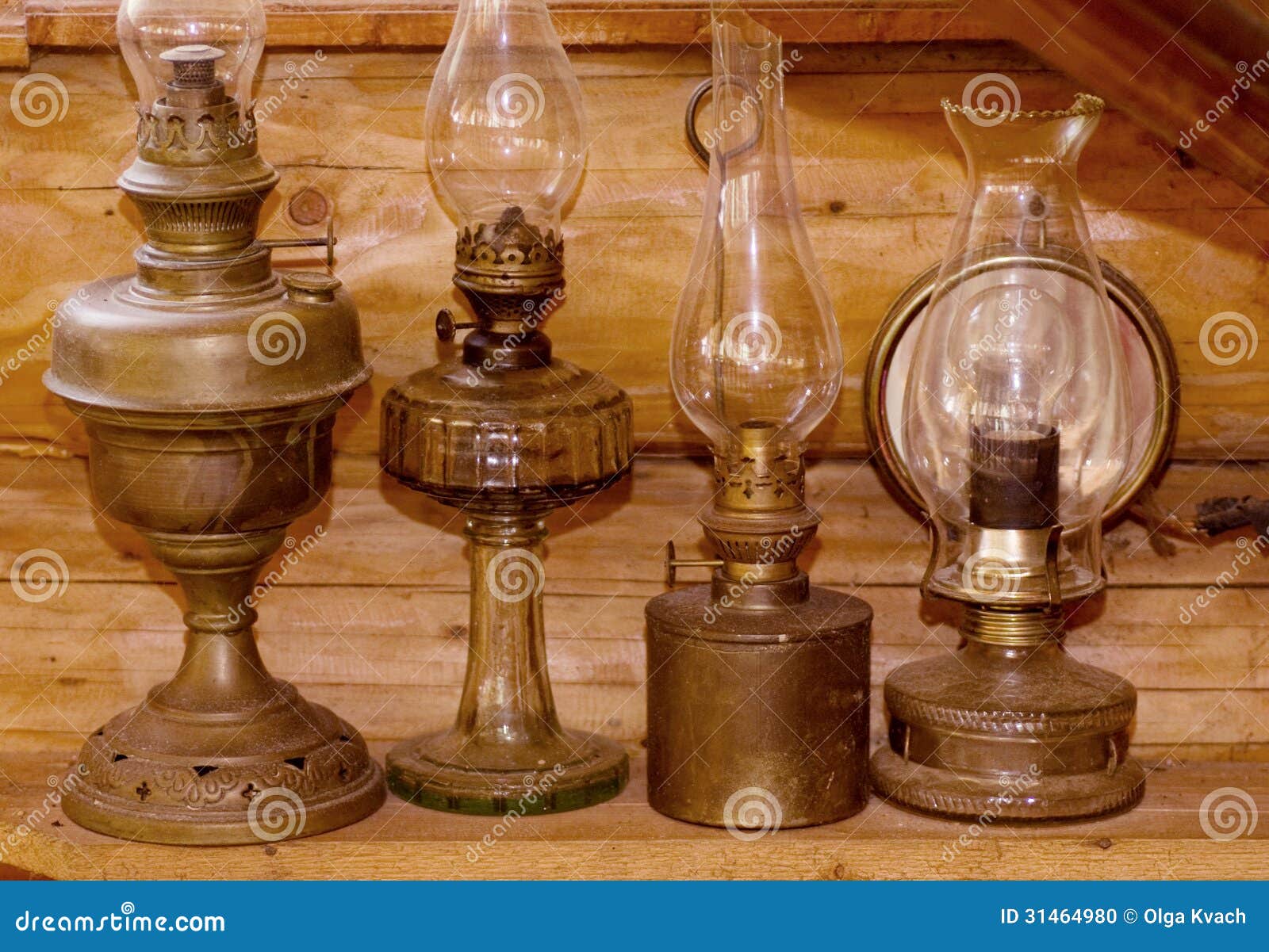 Old Light Kerosene Lanterns Stock Photo - Image of barrel, ancient ...