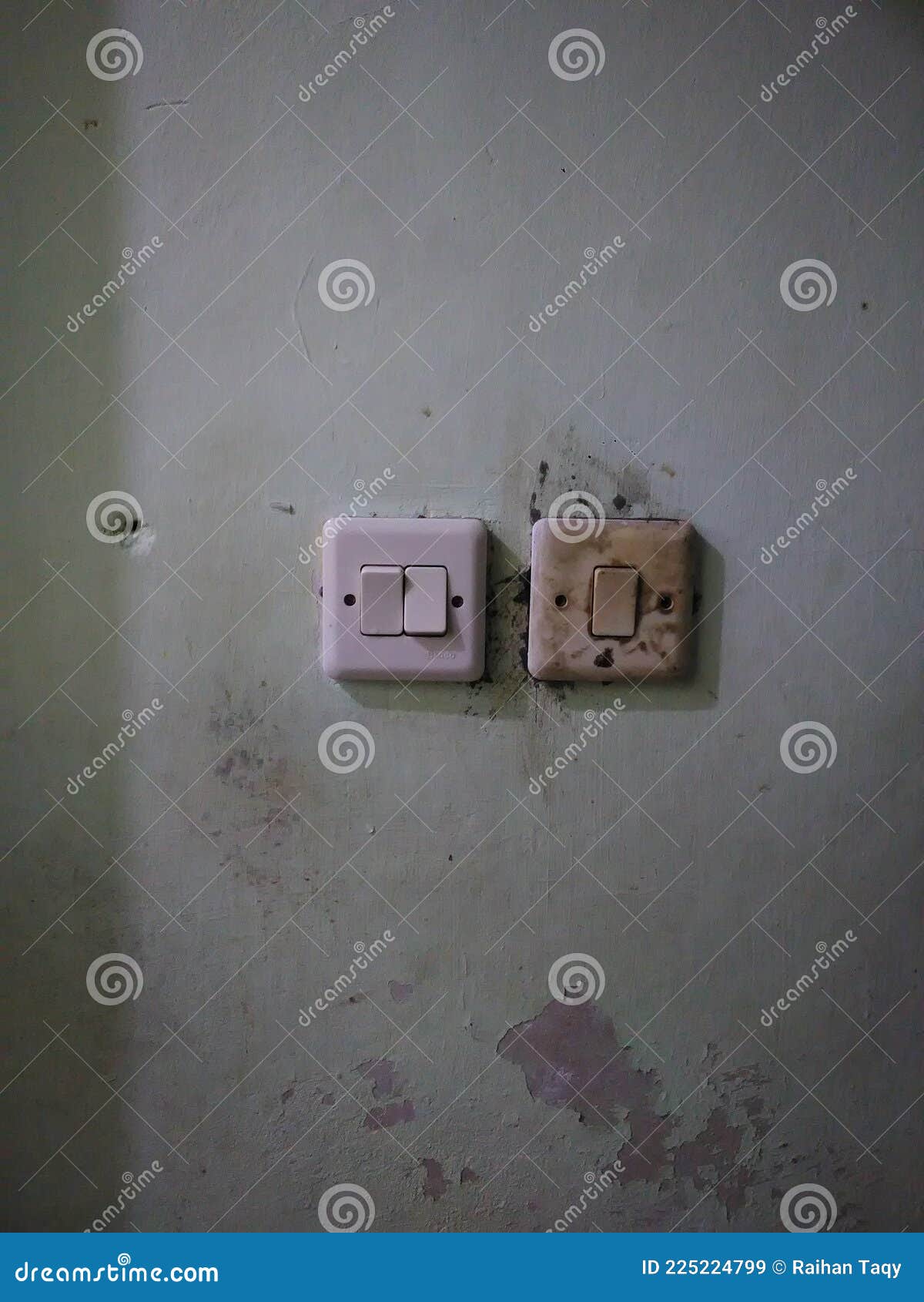 Old light switch editorial stock image. Image of drawing - 225224799