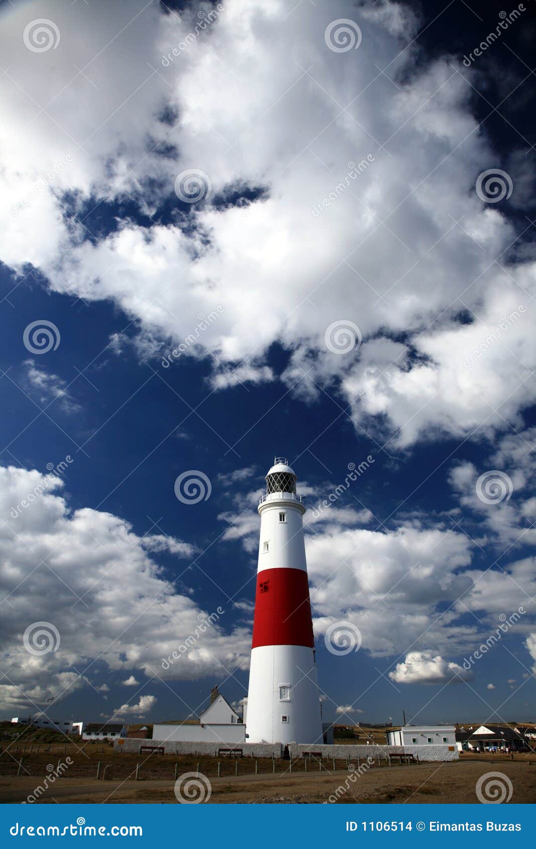 Old Lighthouse stock photo. Image of land, guide, marine - 1106514
