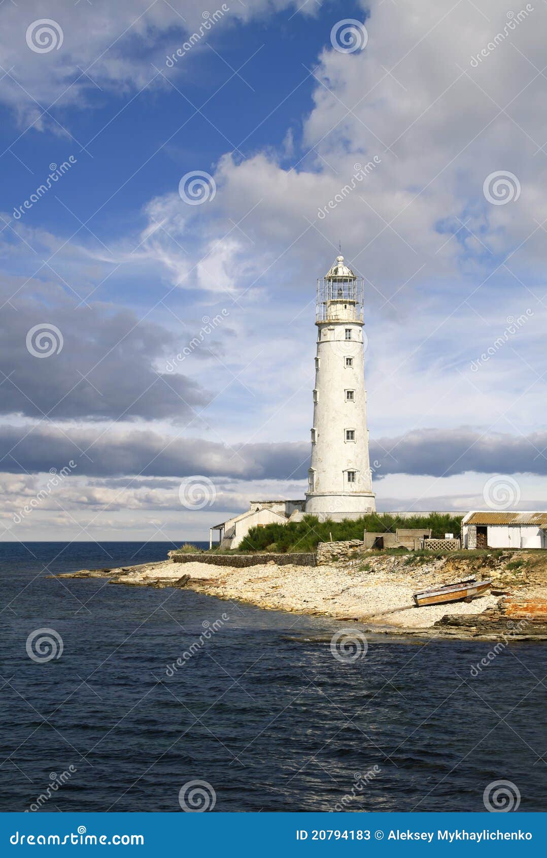 Old lighthouse stock image. Image of peaceful, house - 20794183