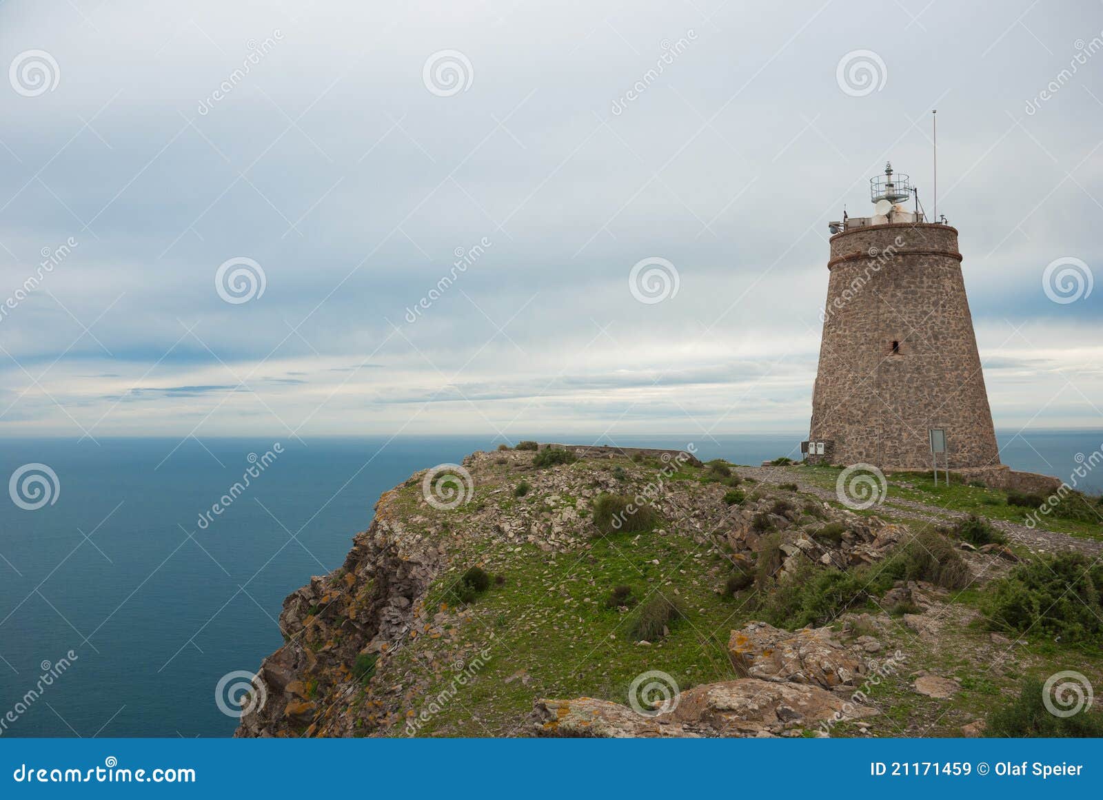 Old lighthouse stock image. Image of watchtower, orientation - 21171459