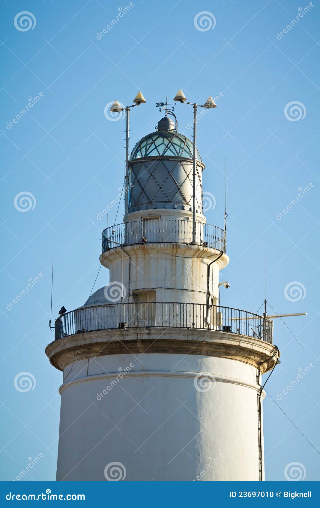 Old Lighthouse stock photo. Image of spanish, lighthouse - 23697010