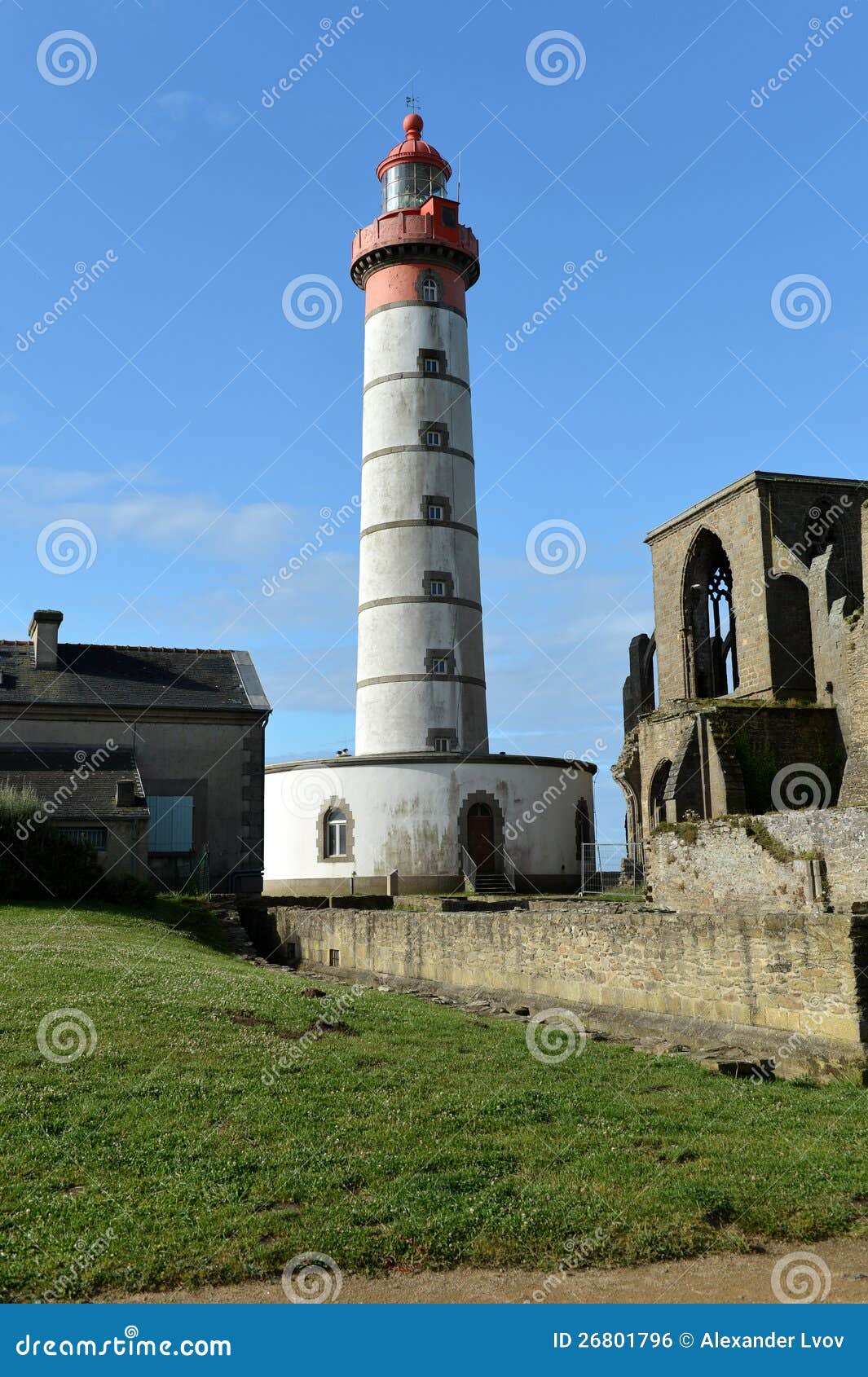 Old lighthouse stock photo. Image of historic, destinations - 26801796