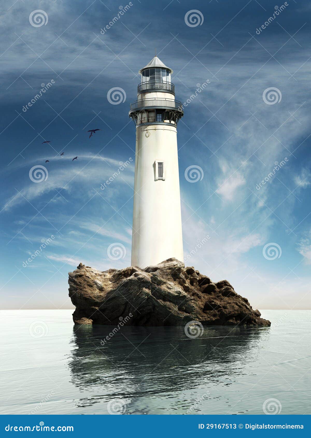 Old lighthouse stock image. Image of beach, blue, maritime - 29167513