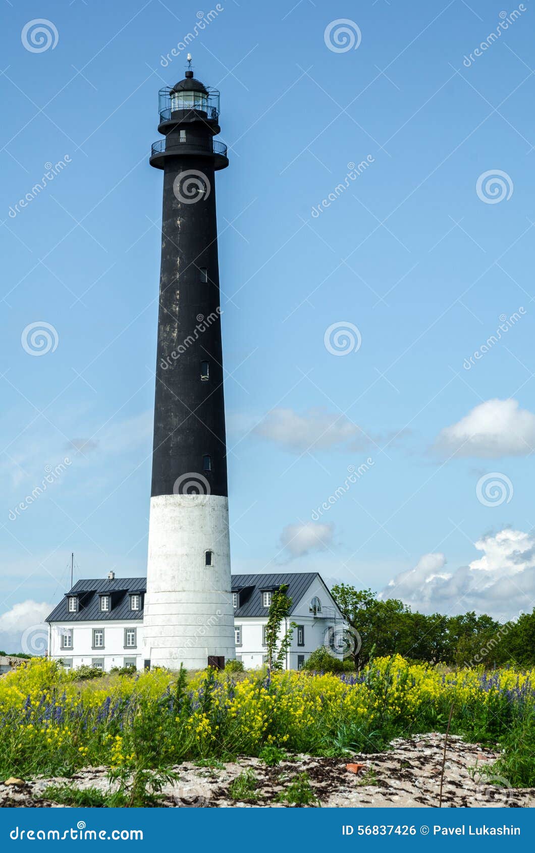 Old lighthouse stock photo. Image of beacon, landscape - 56837426