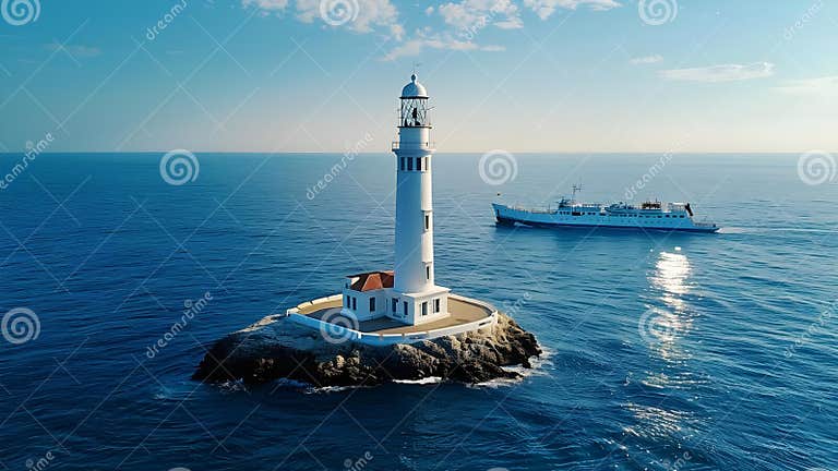 Old Lighthouse Vs Modern Satellite Navigation Systems for Maritime ...