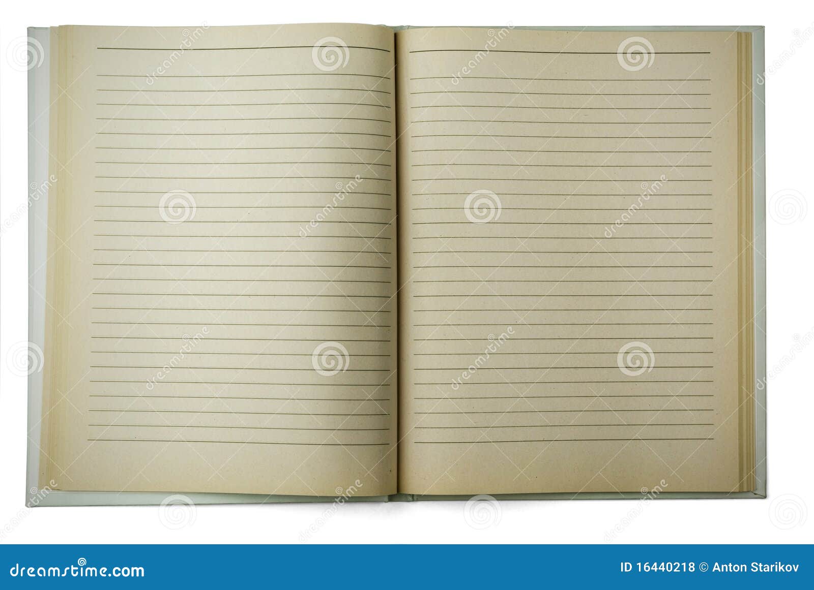 Old lined notebook stock photo. Image of lined, aging - 16440218