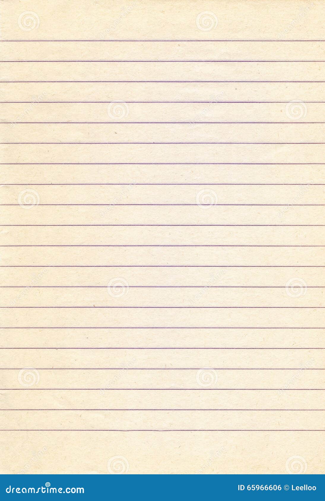 Vintage Notebook Paper