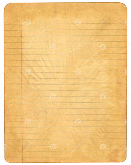 Old lined paper stock photo. Image of grunge, lined, journal - 6624978