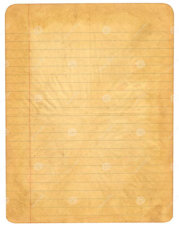 Old lined paper stock photo. Image of grunge, lined, journal - 6624978