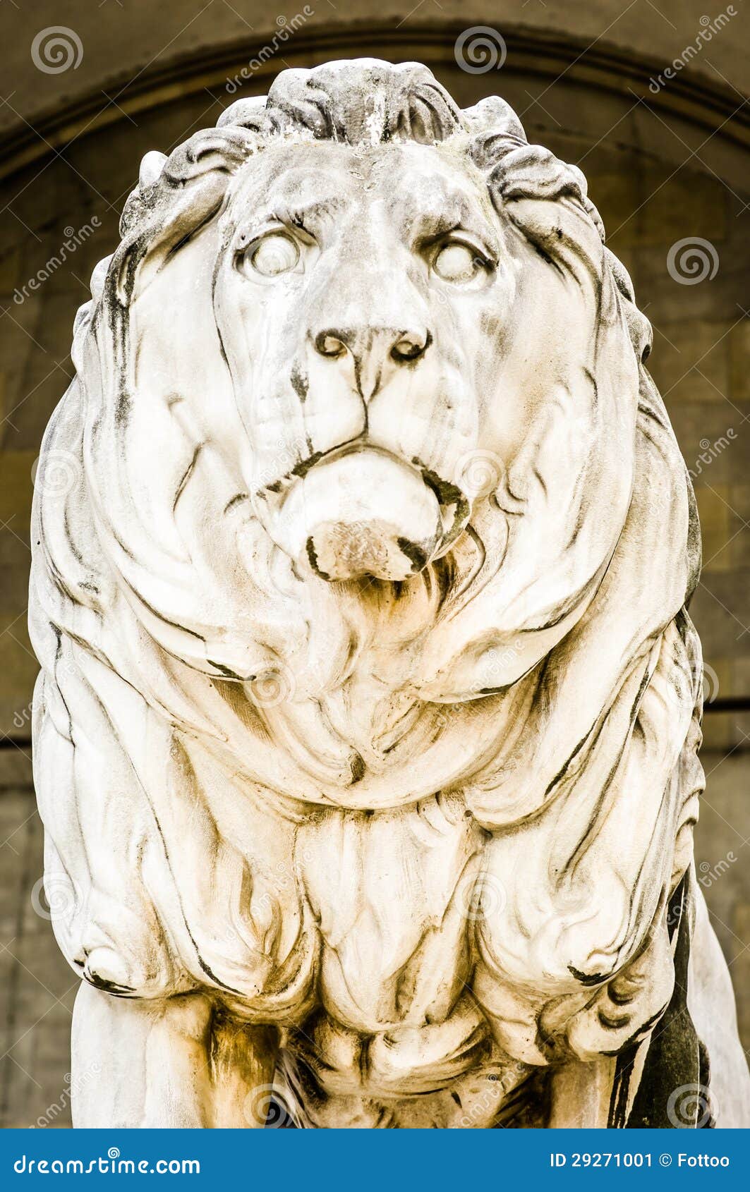 Old lion statue stock image. Image of head, ornate, figurehead - 29271001