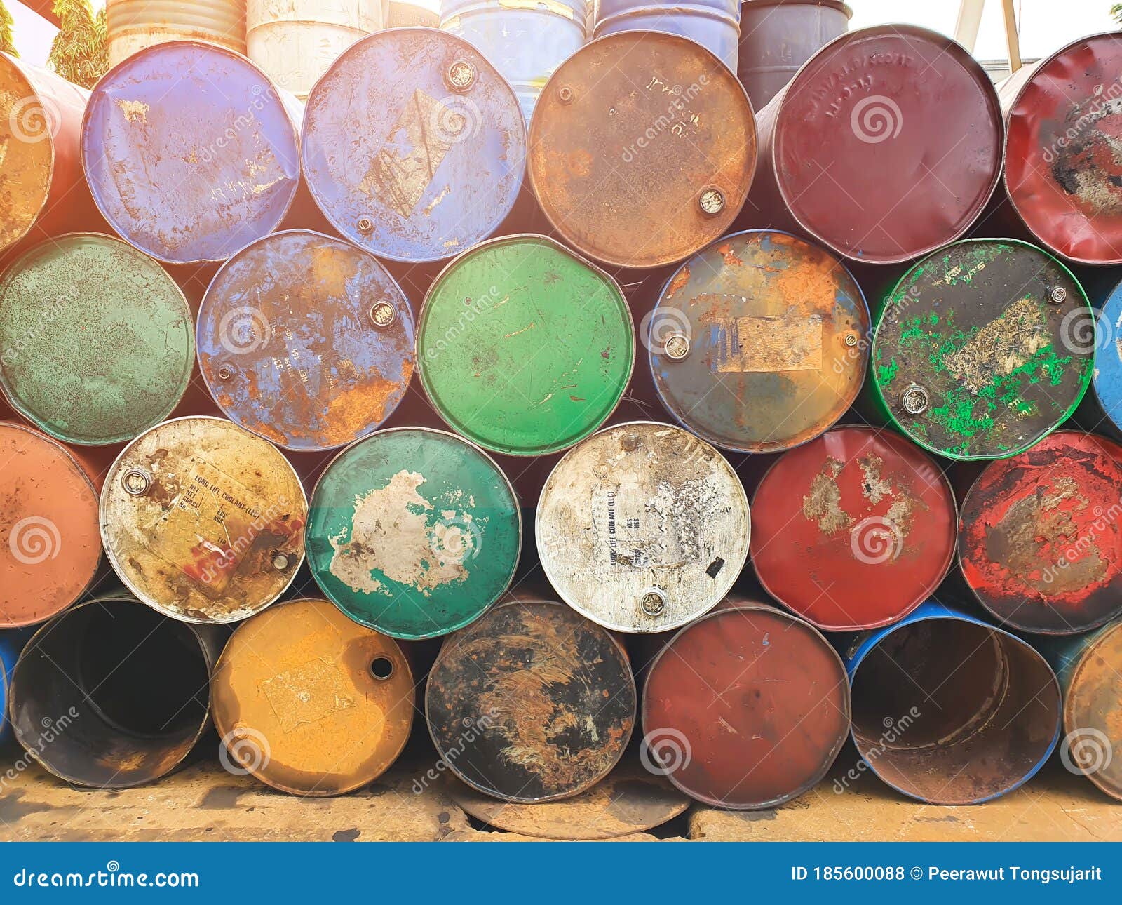 200 Liter Fuel Tanks Royalty-Free Stock Photography | CartoonDealer.com ...