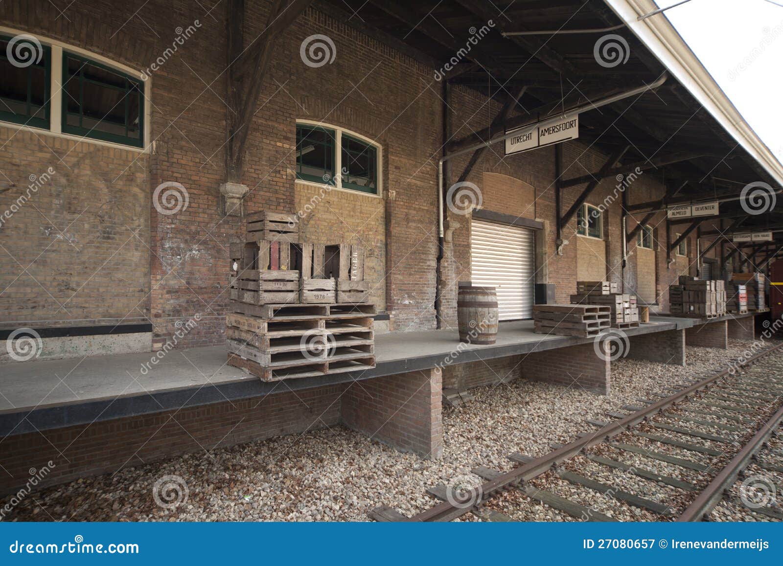 Old Loading Dock Royalty Free Stock Photography - Image: 27080657