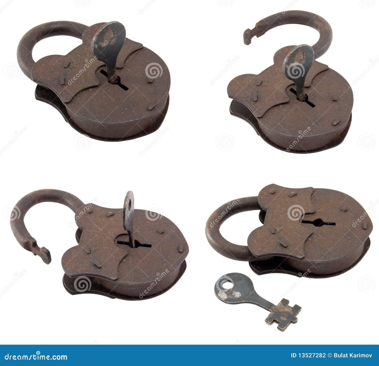 Old lock. stock photo. Image of secrecy, password, safety - 13527282