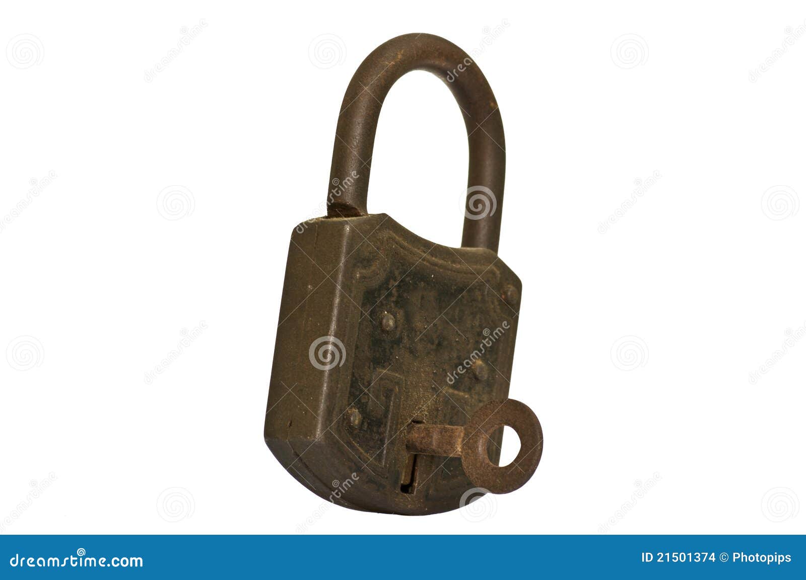 Old lock stock photo. Image of savings, durable, antique - 21501374