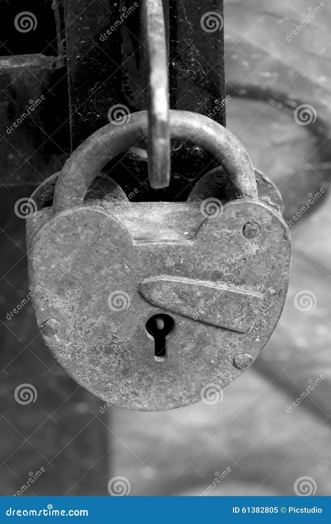 Old lock stock image. Image of metal, hole, close, life - 61382805