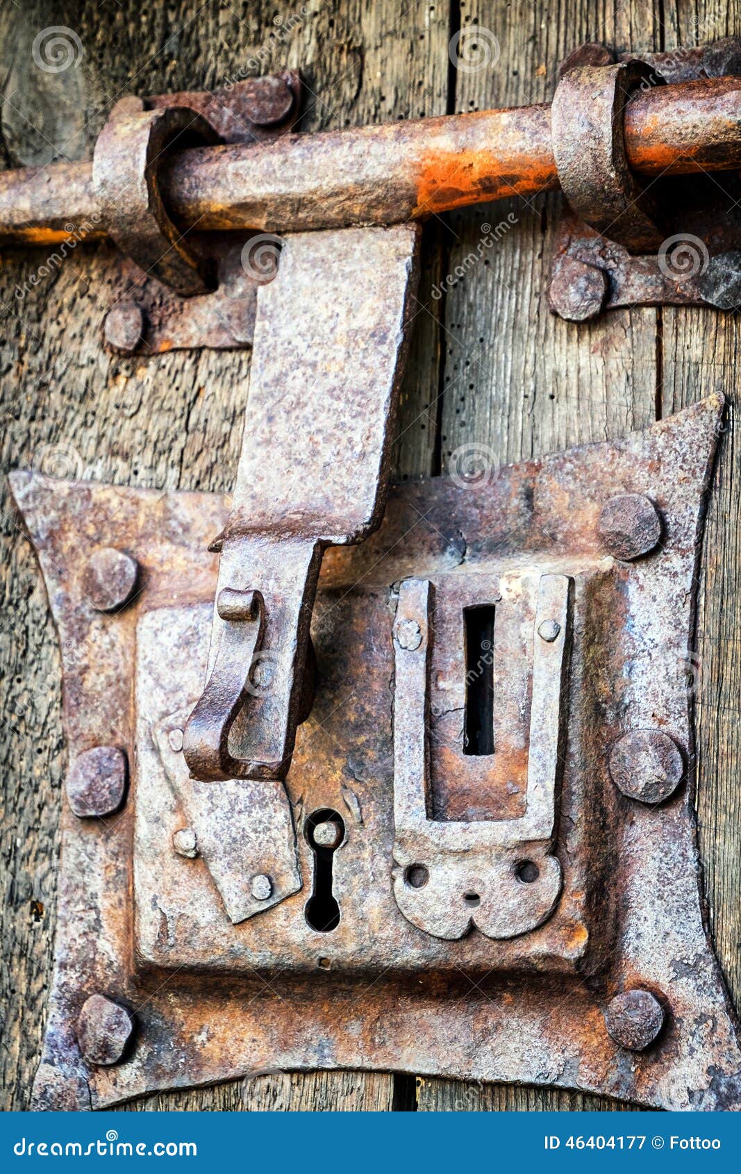 Old lock stock image. Image of solid, stability, padlock - 46404177