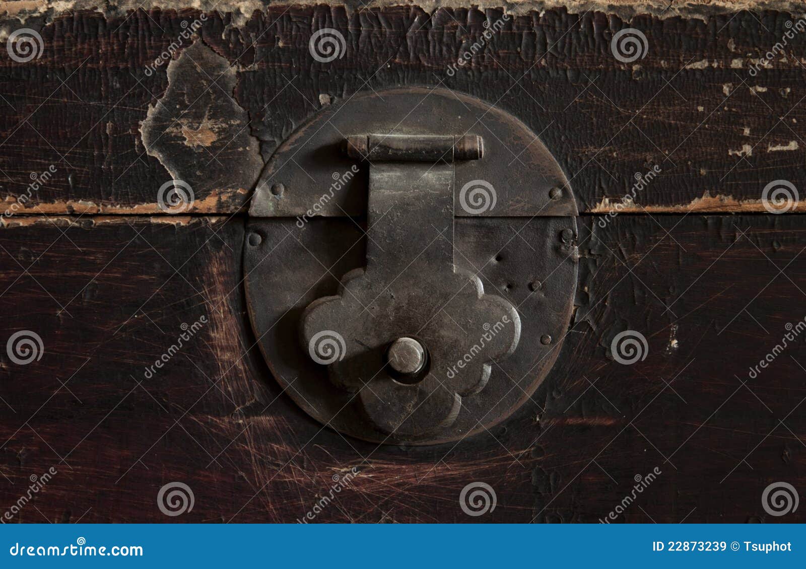 Old lock of old box stock image. Image of lock, leather - 22873239