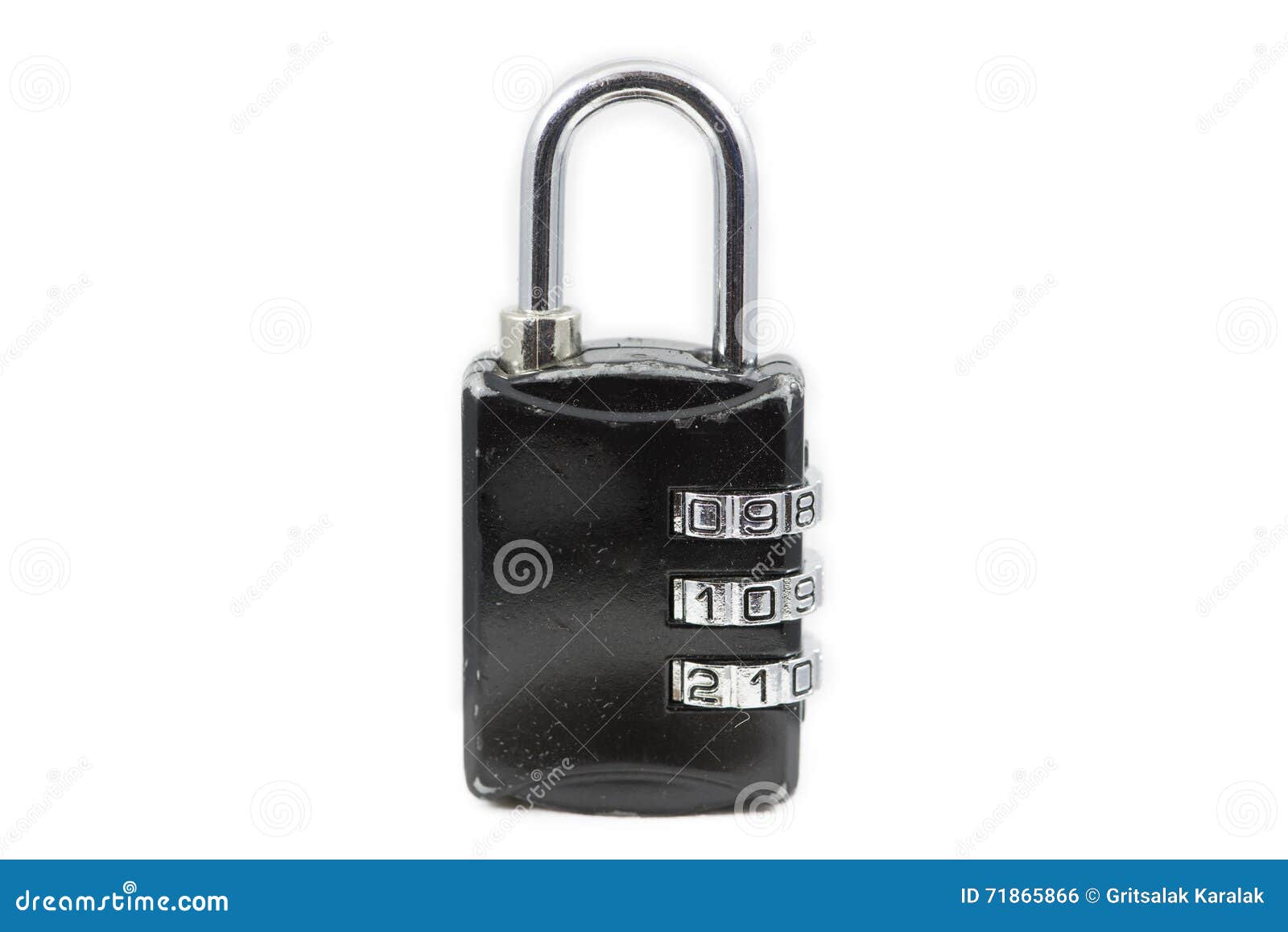 Old Lock with Security Code Stock Photo - Image of white, padlock: 71865866