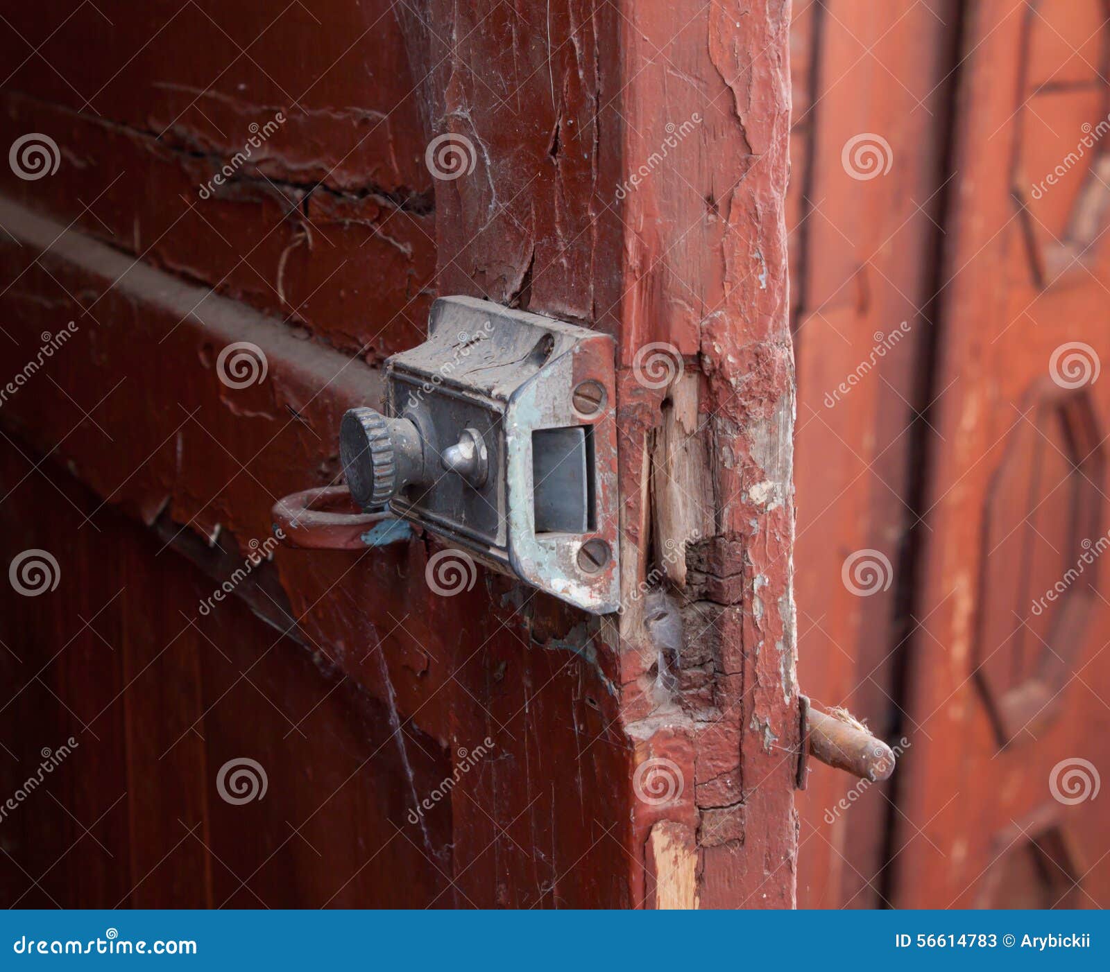 Old lock stock image. Image of gate, keyhole, padlock - 56614783