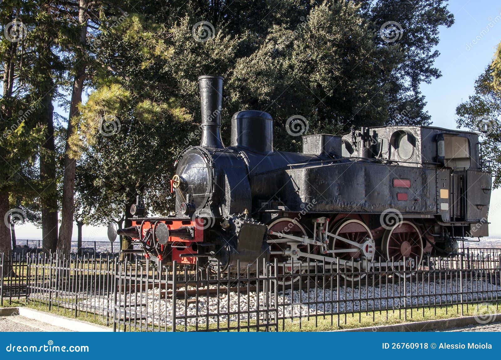 Old locomotive stock photo. Image of engine, antique - 26760918
