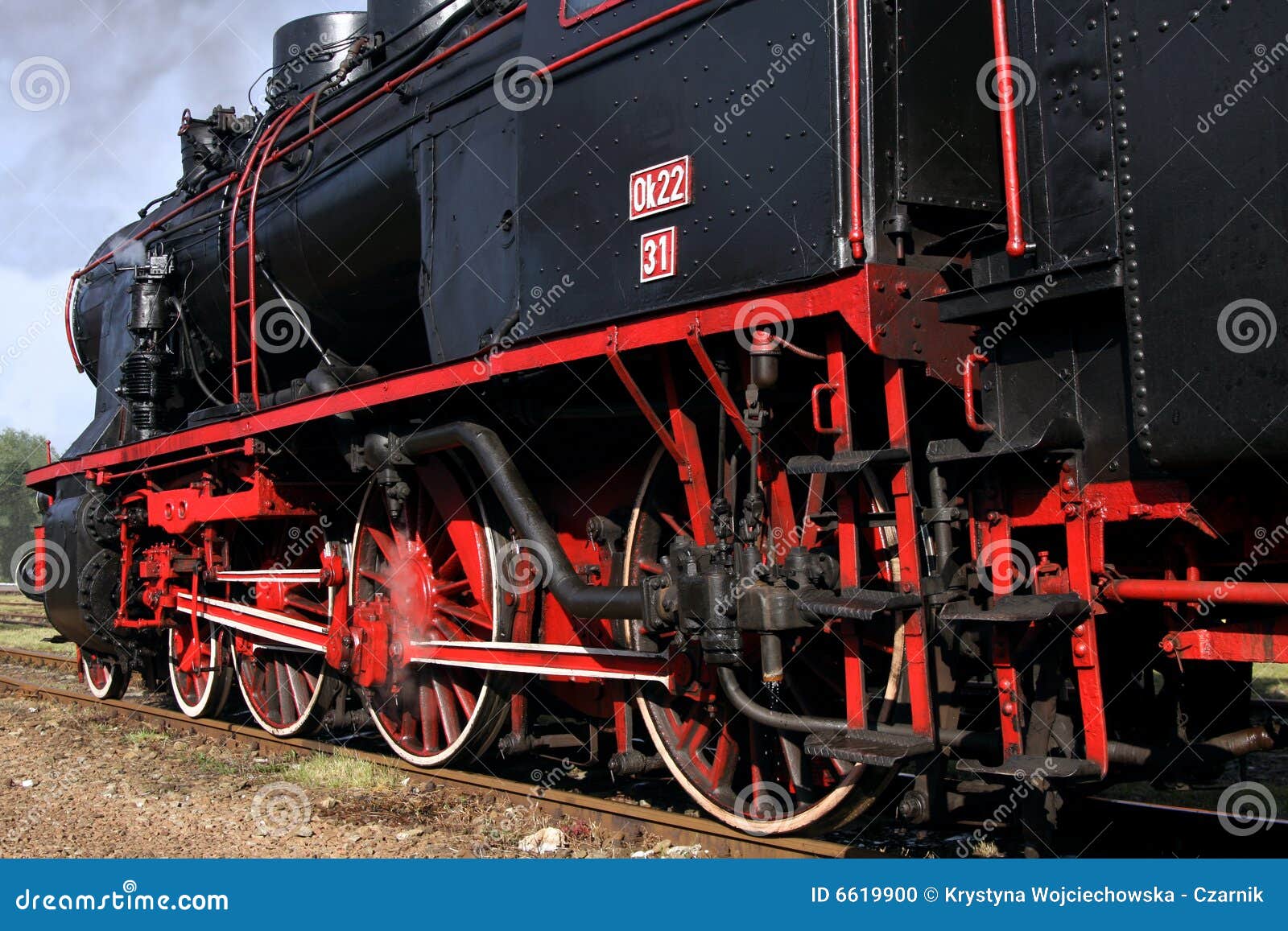 Old locomotive stock photo. Image of locomotives, technology - 6619900