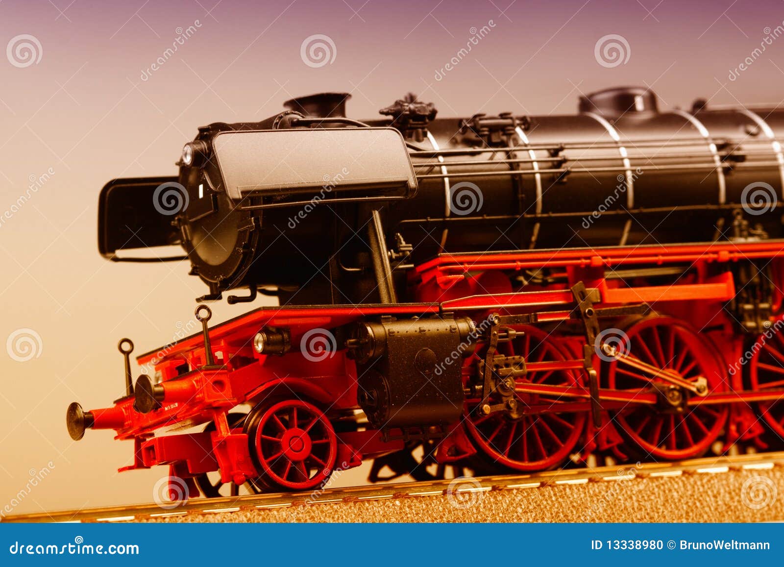 Old Locomotive Model stock photo. Image of childhood - 13338980