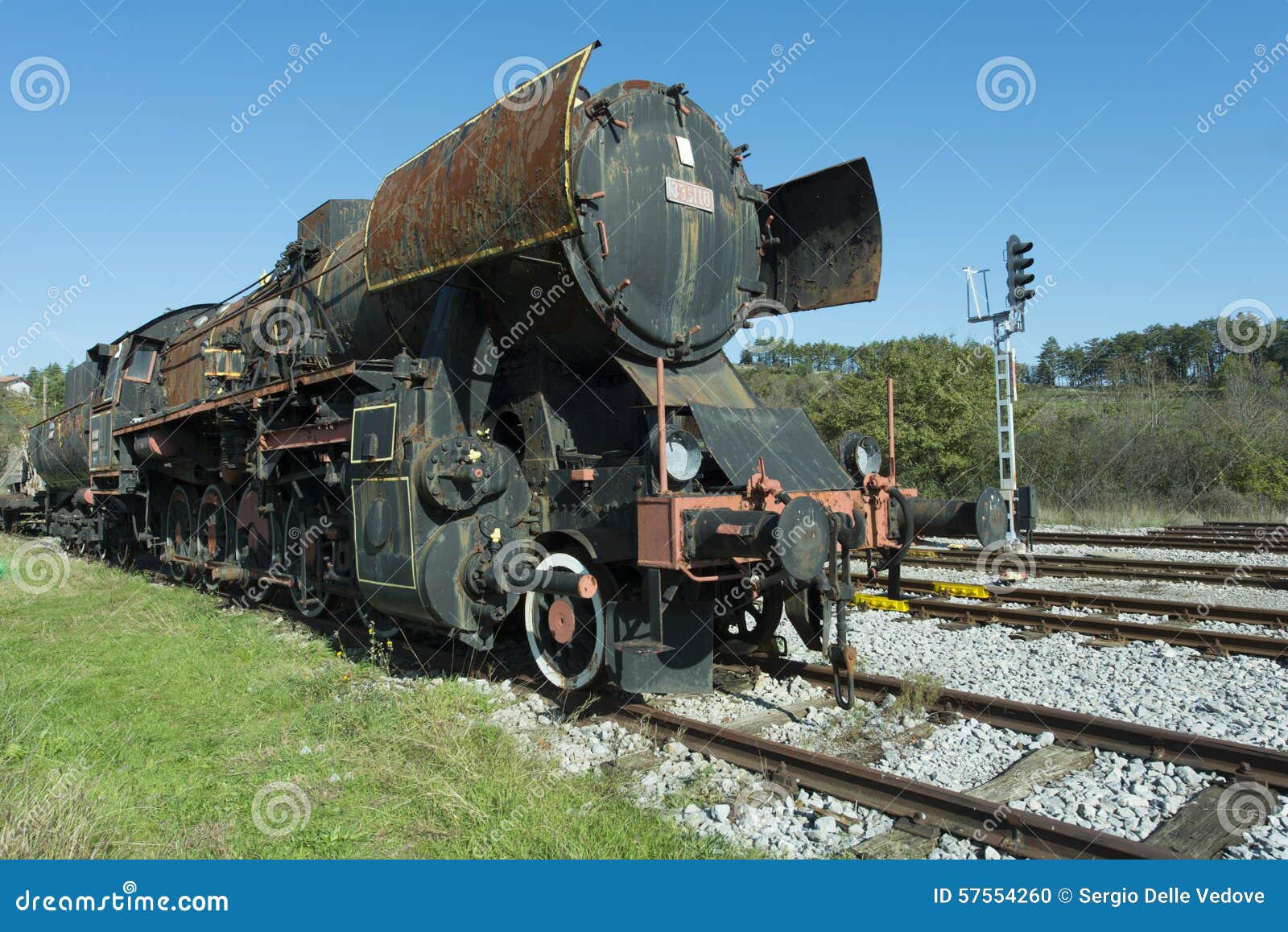 Old locomotive editorial image. Image of transport, hill - 57554260