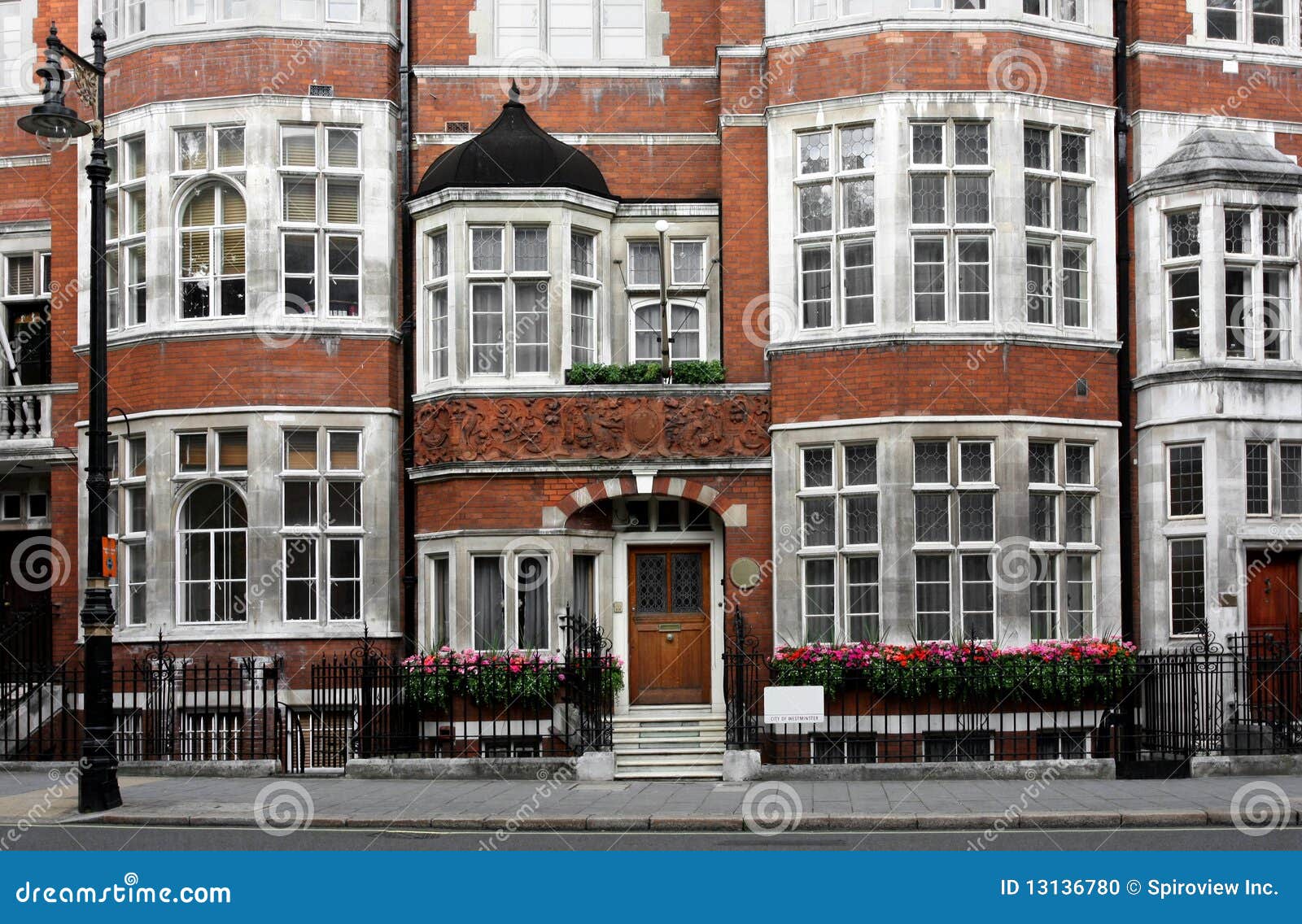 Old London Townhouses stock photo. Image of english, mayfair - 13136780