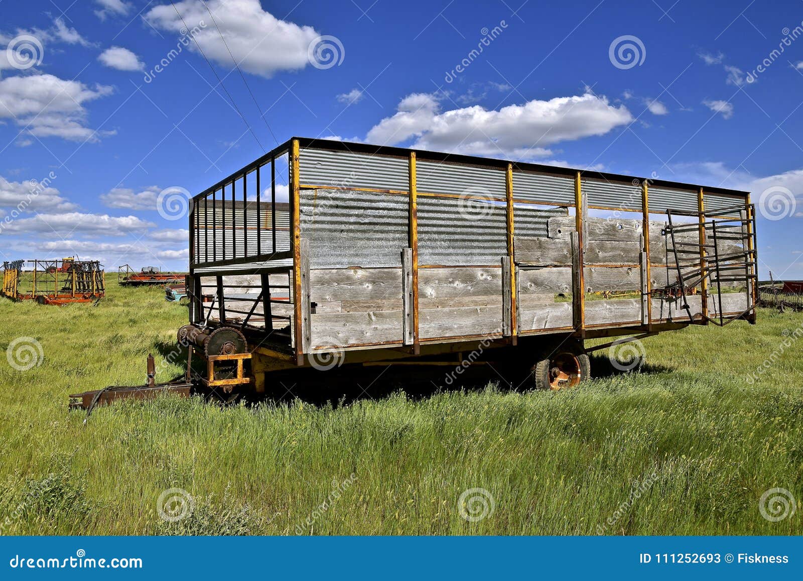 Old Loose Hay Mover and Stacker Stock Image - Image of ranch, machinery ...