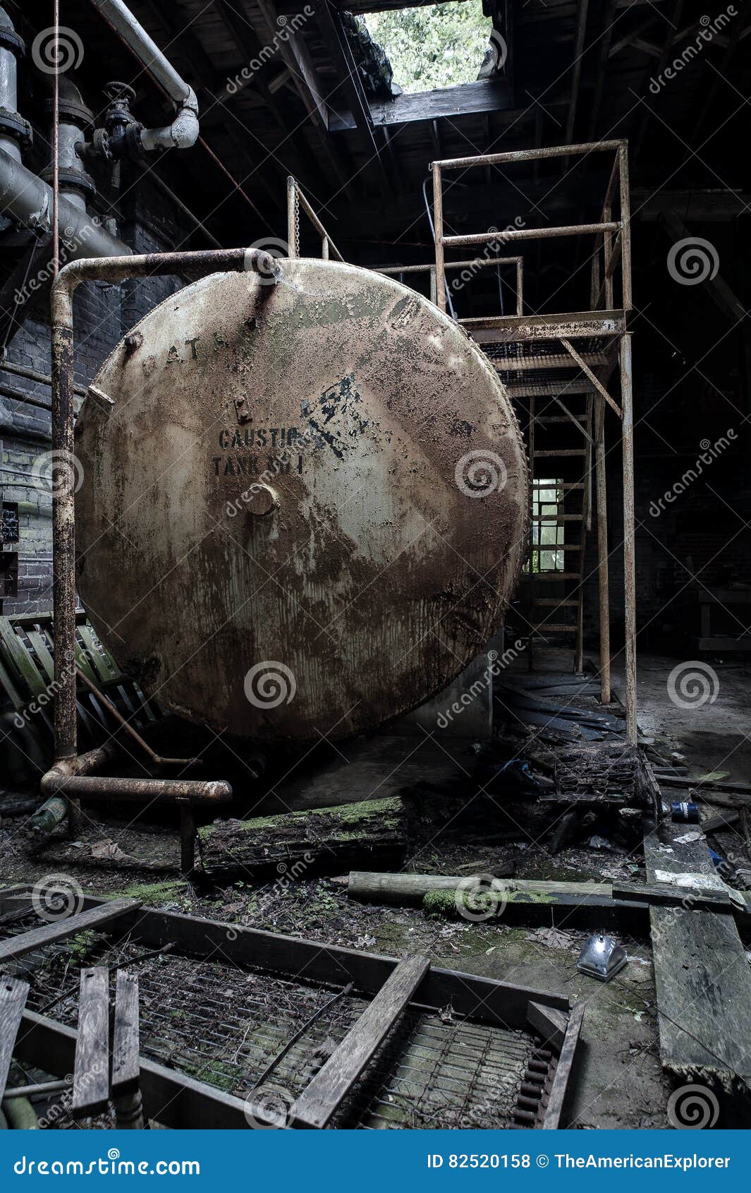 Old Louis Hunter Distillery - Lair, Kentucky Stock Photo - Image of ...