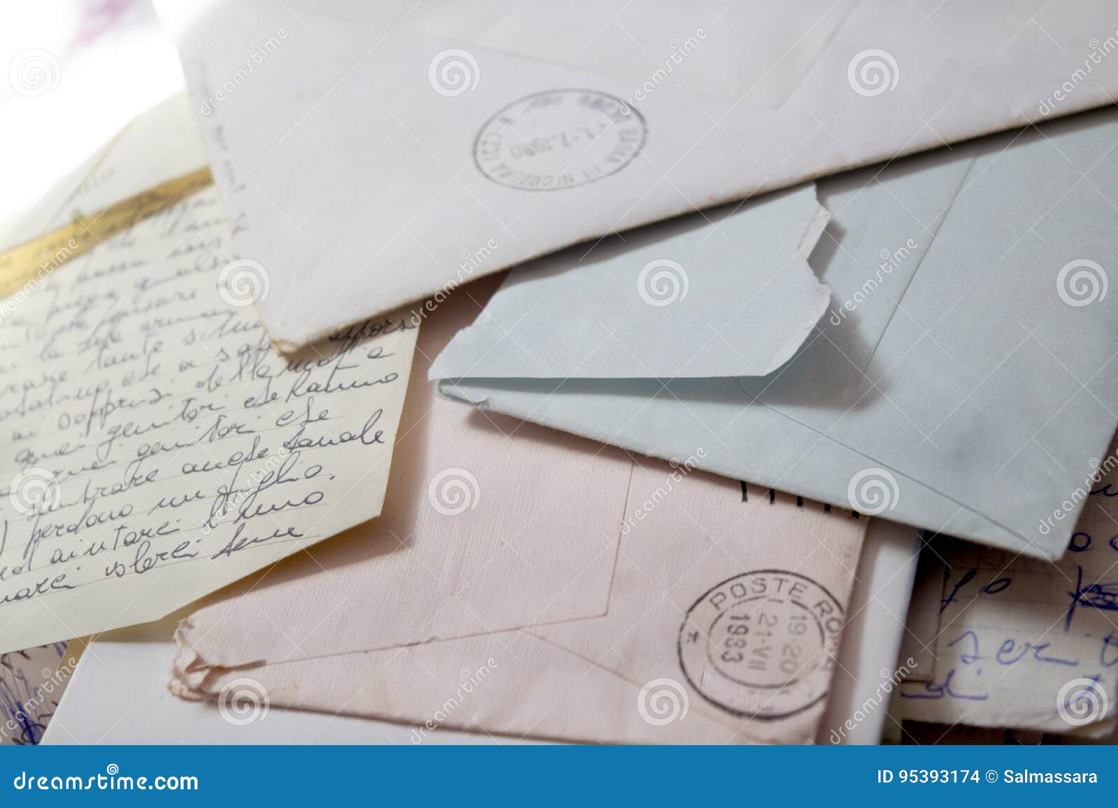 Old Letters And Envelopes