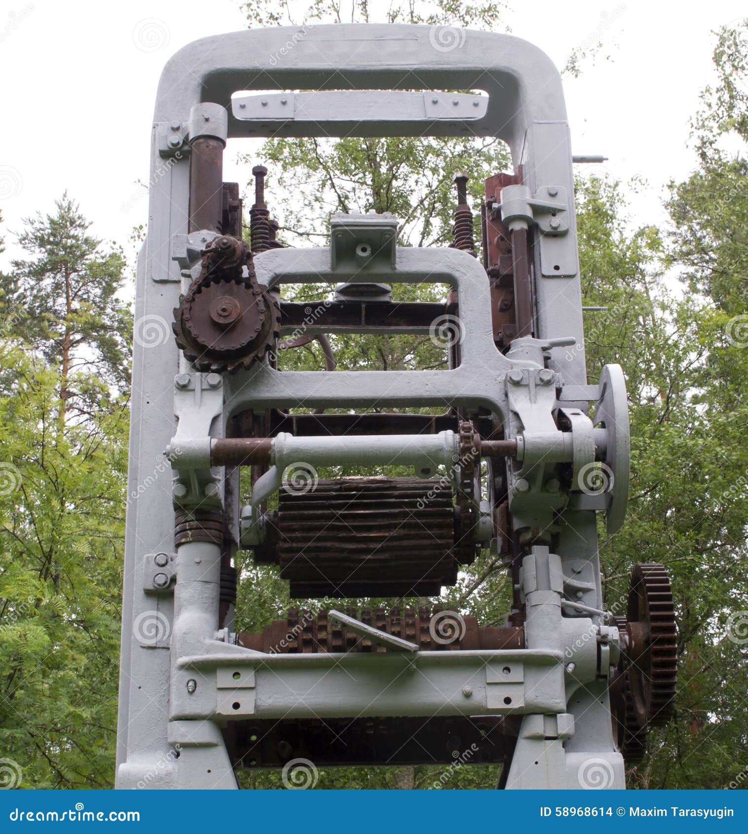 Old Lumber Sawmill Stock Photo - Image: 58968614