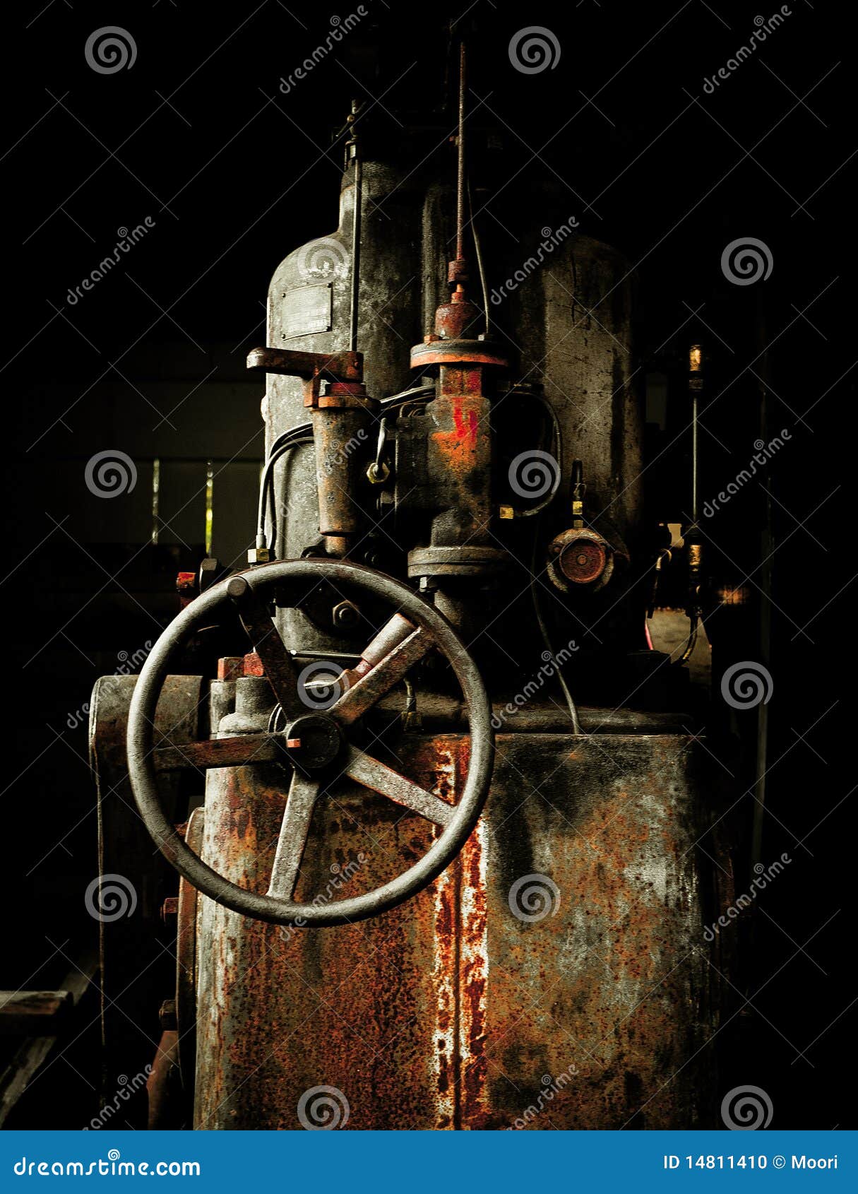 Old machine stock photo. Image of iron, technology, rusty - 14811410