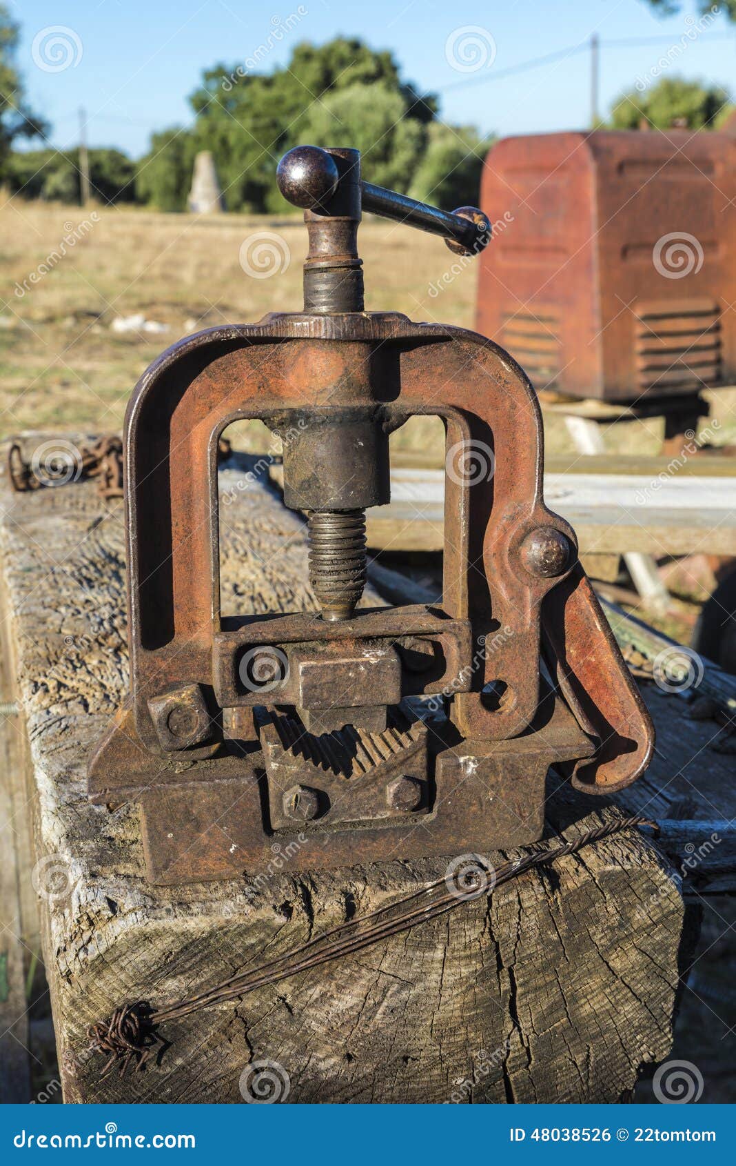 Old Machine stock photo. Image of industry, tool, equipment - 48038526