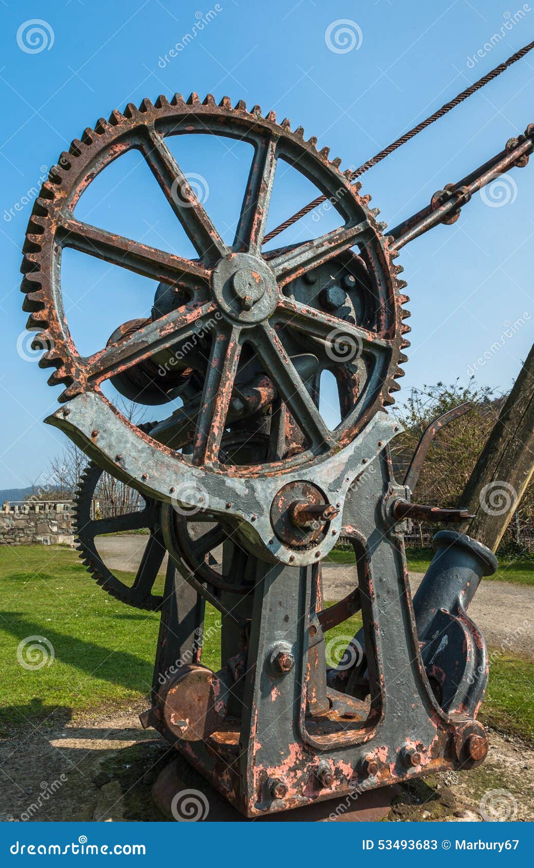 Old Machine Cog stock image. Image of grunge, vintage - 53493683