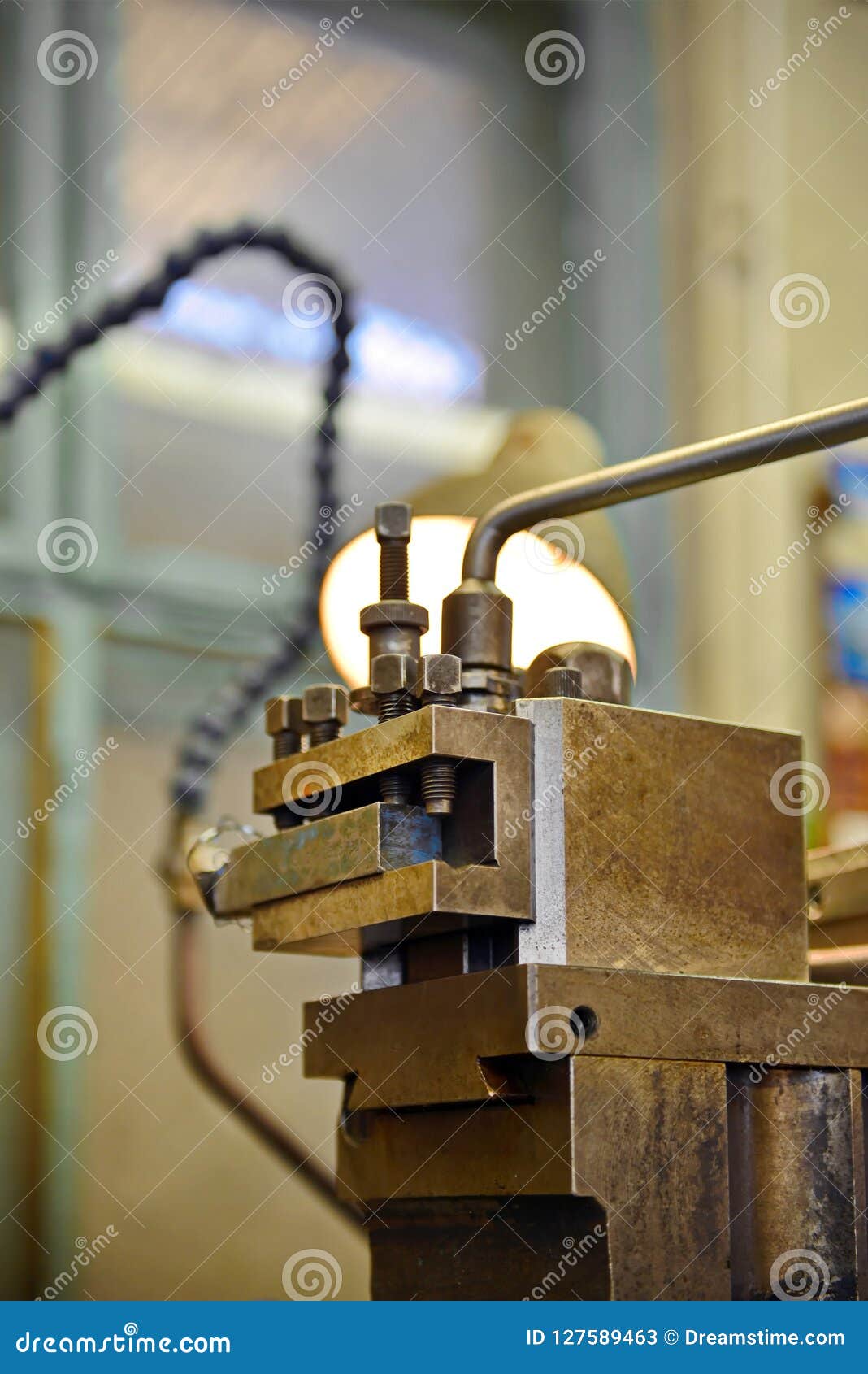 Old machine controls stock image. Image of mechanical - 127589463