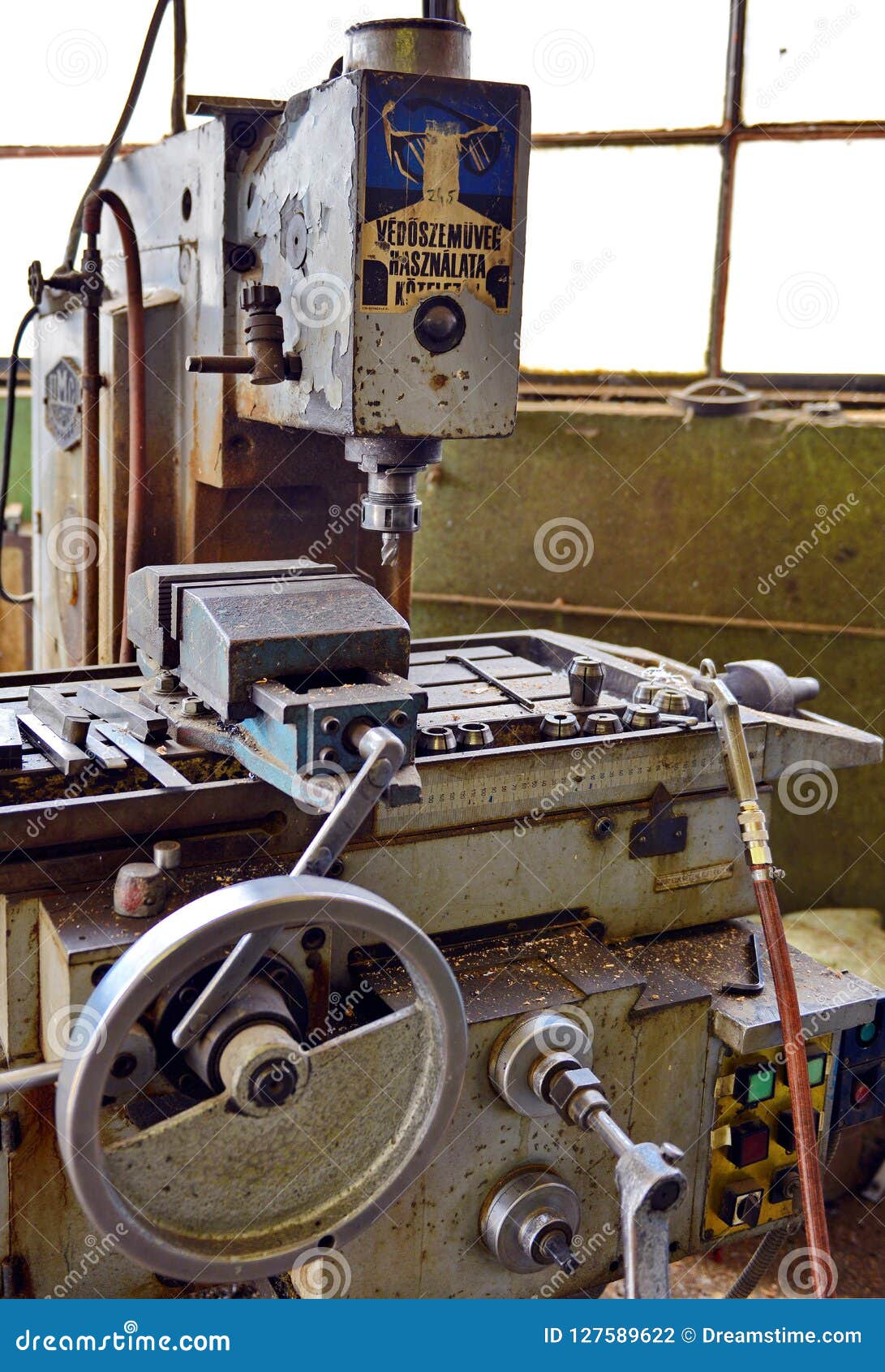 Old machine controls editorial photography. Image of mechanical - 127589622
