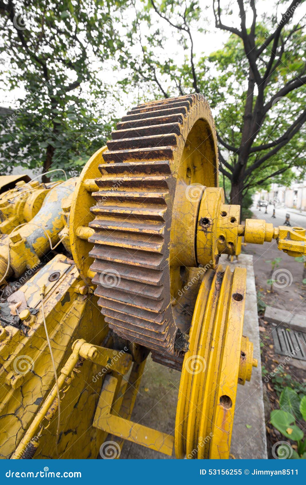 Old machine stock image. Image of steel, equipment, machine - 53156255