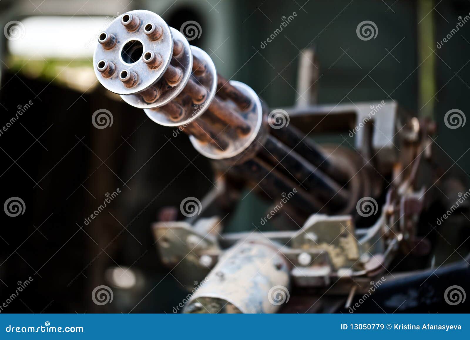 Old Machine Gun Royalty Free Stock Images - Image: 13050779