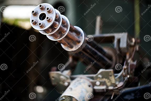 Old machine gun stock image. Image of army, aero, defending - 13050779