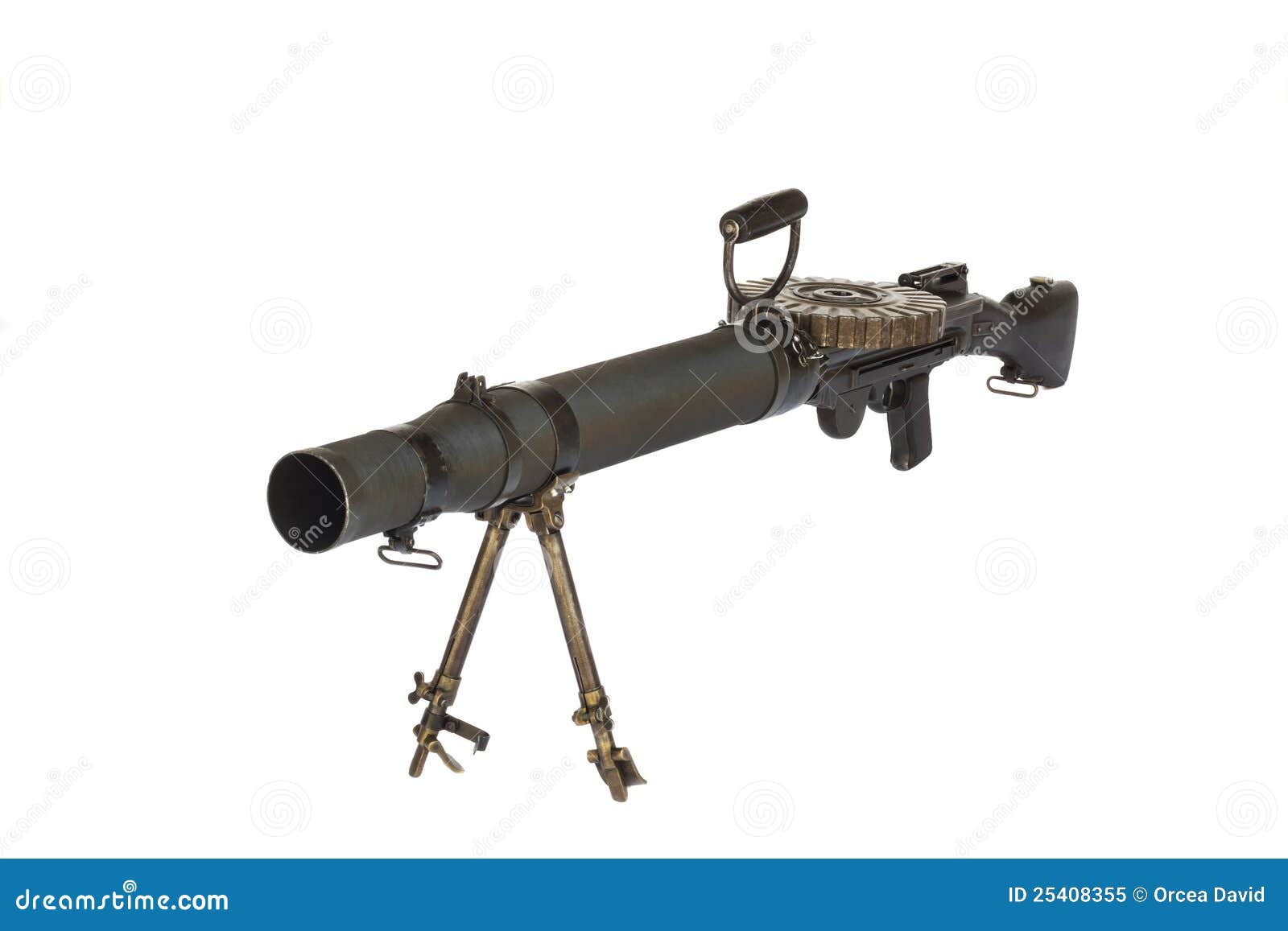 Old Machine Gun stock image. Image of caliber, military - 25408355